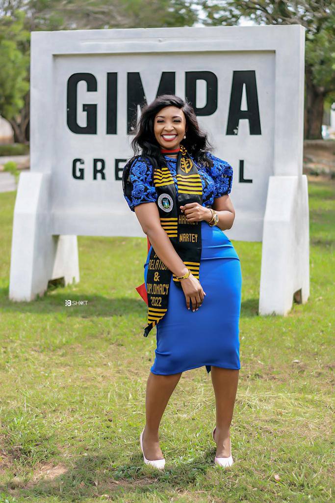 Host of Diplomatic Affairs show, Harriet Nartey graduates with Master's ...