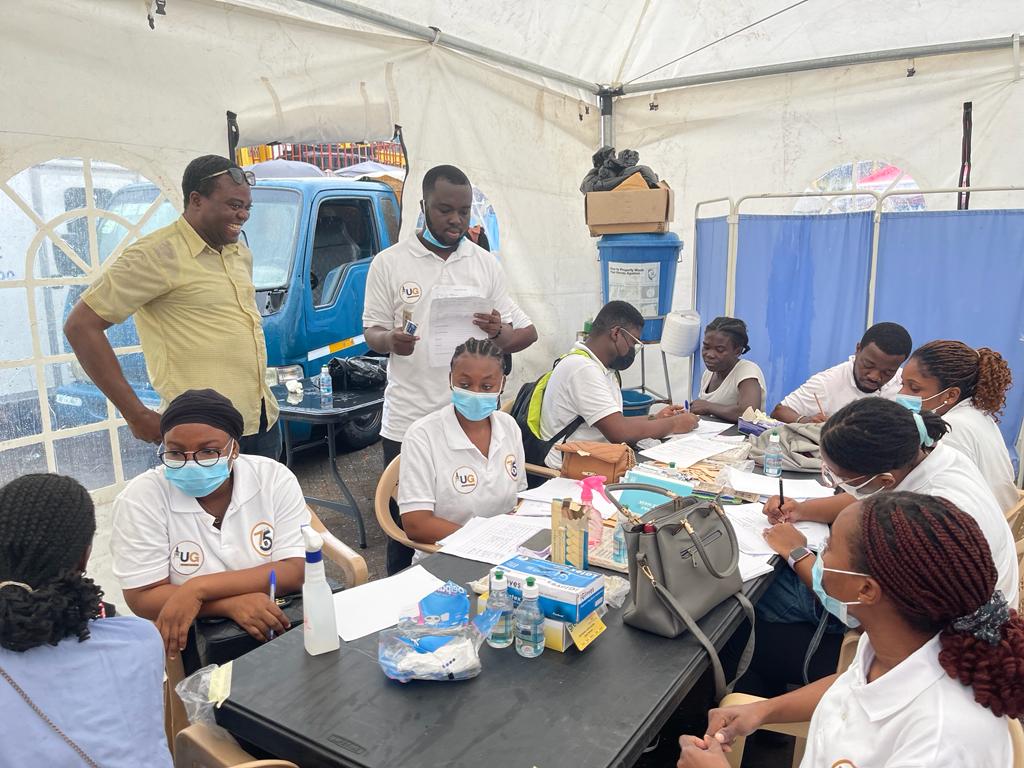 UG organises health outreach programme in Accra to commemorate 75th ...