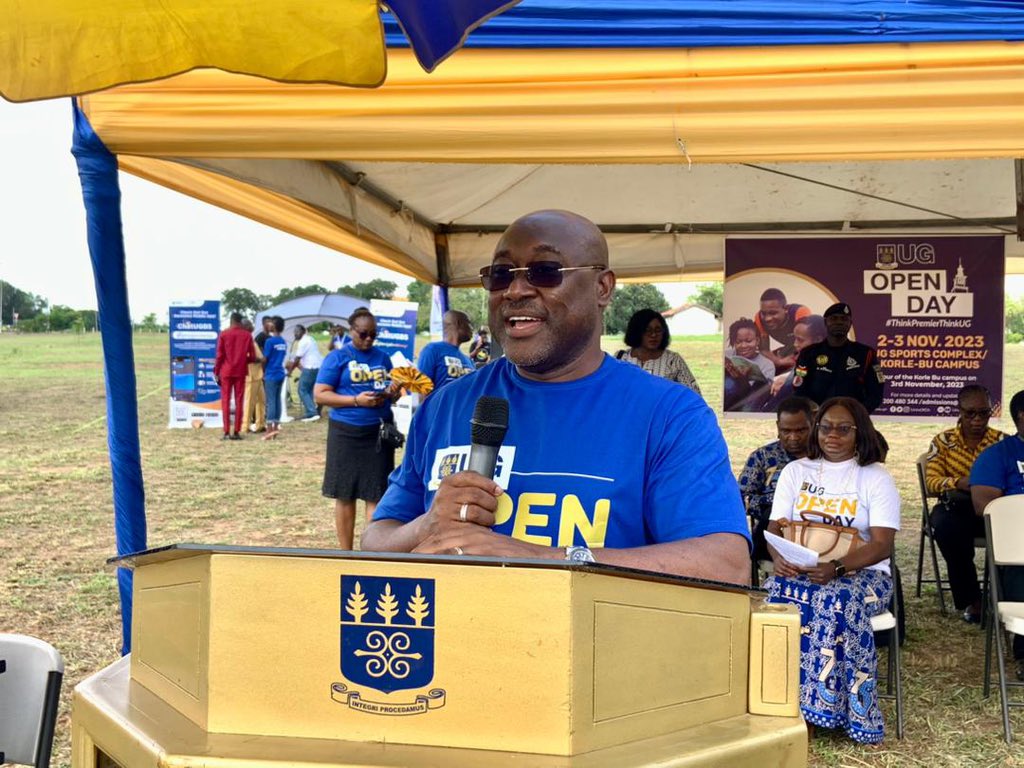 UG Open Day: "Don't be distracted by media propaganda" - Pro VC to ...