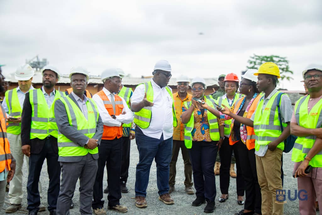 VC inspects UGBS new lecture hall project phase II ‎ - Radio Univers ...